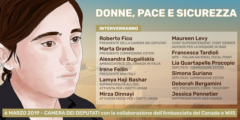 Donne, pace e sicurezza con Lamya Haji Bashar « Women for Women Italy